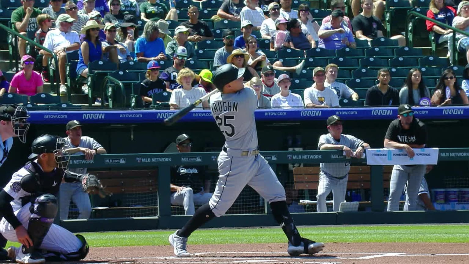 Andrew Vaughn belts a solo home run to left field | 08/20/2023 ...