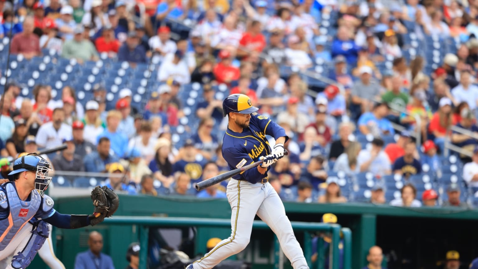 Blake Perkins' first homer of the year (1) | 08/01/2025 | Milwaukee Brewers