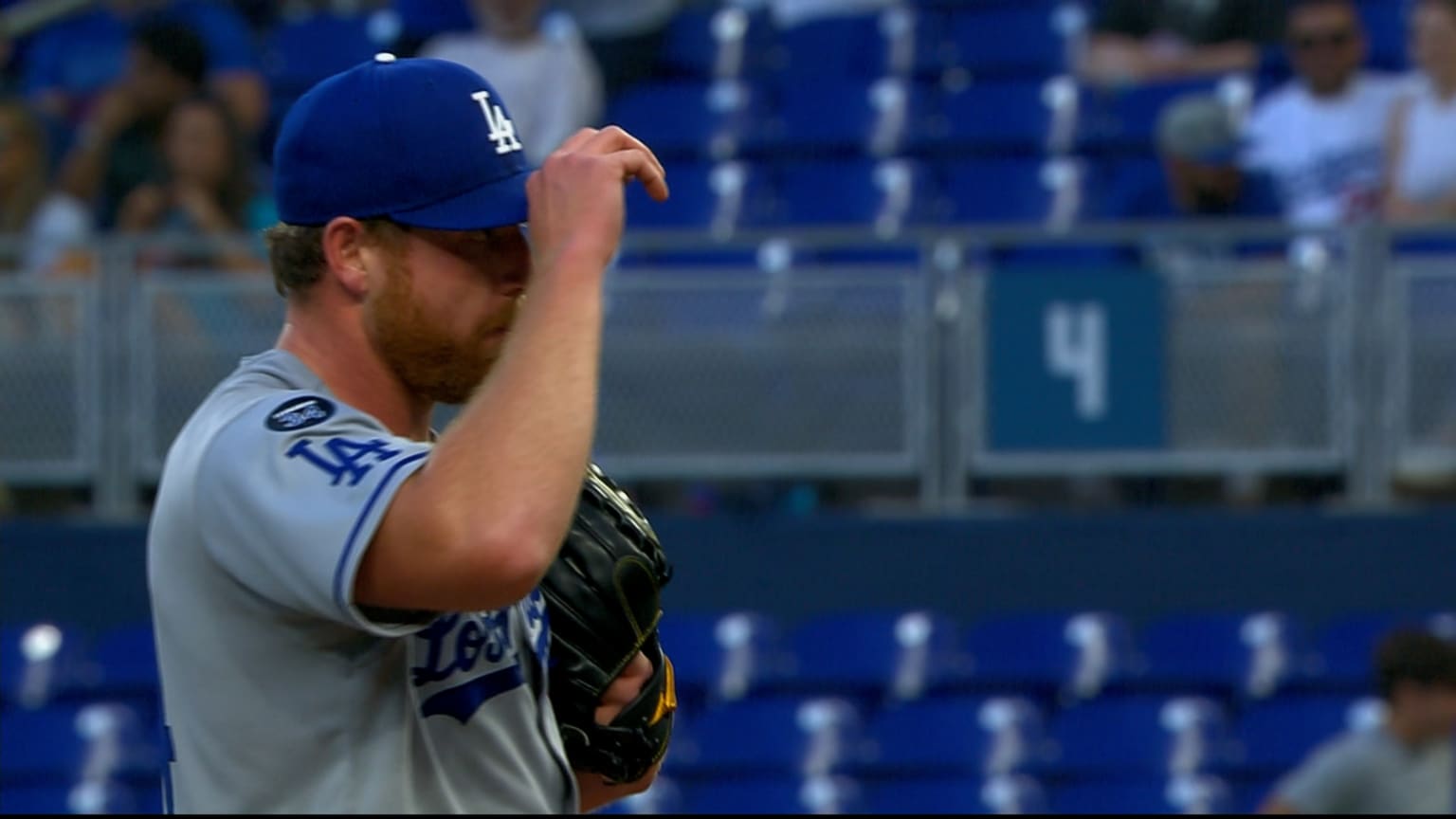 Matt Sauer strikes out Agustín Ramírez | 05/07/2025 | Los Angeles Dodgers