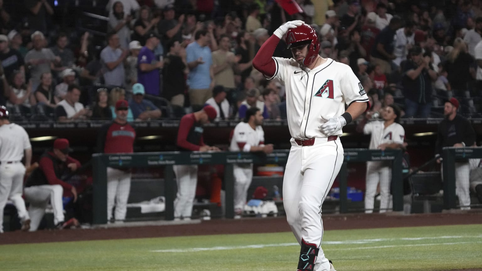 Tim Tawa homers (4) on a fly ball to left field. | 04/24/2025 | Arizona ...