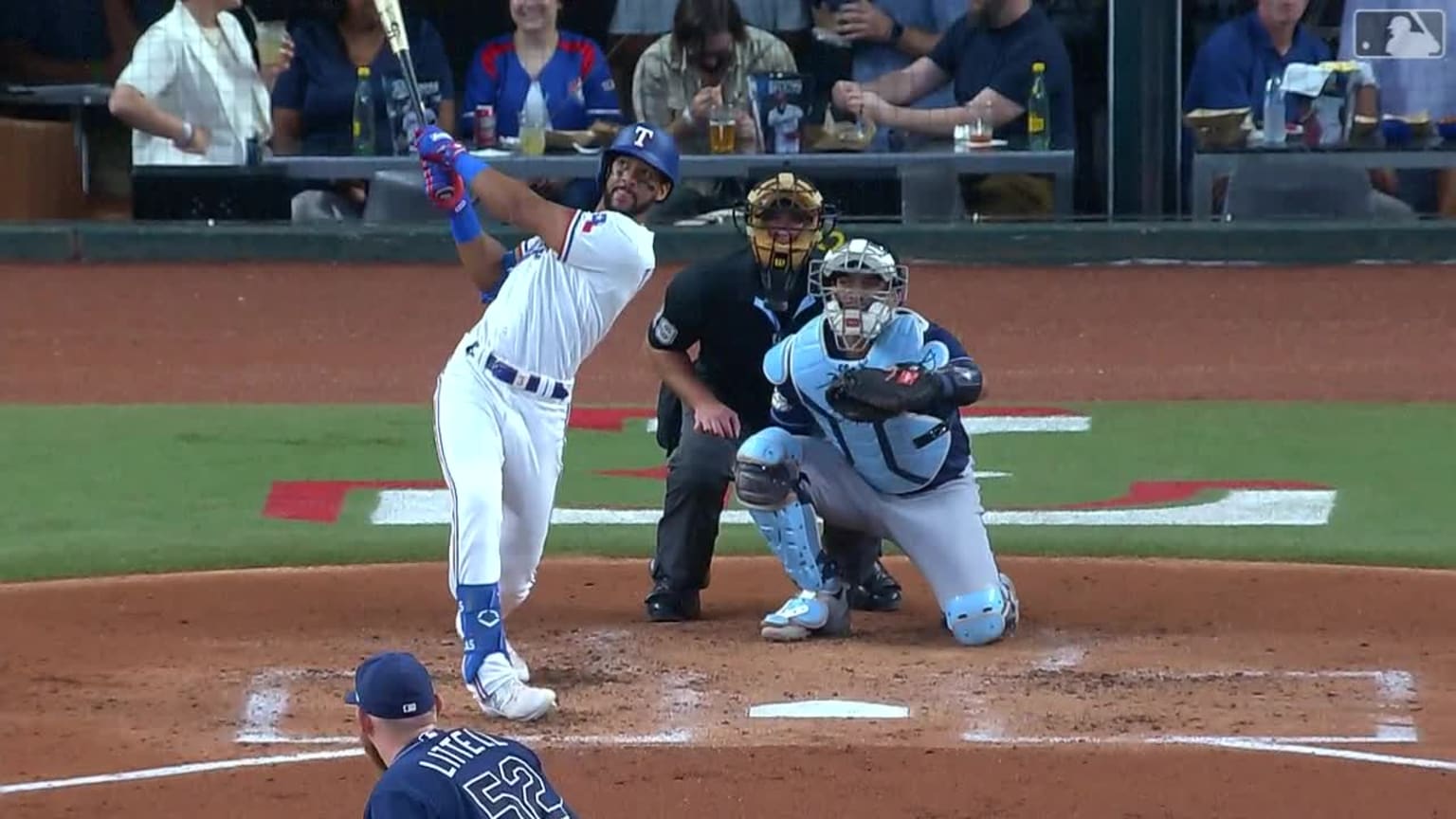 Cuadrangular de Leody Taveras en el 3ro | 19/07/2023 | Los Rangers de Texas