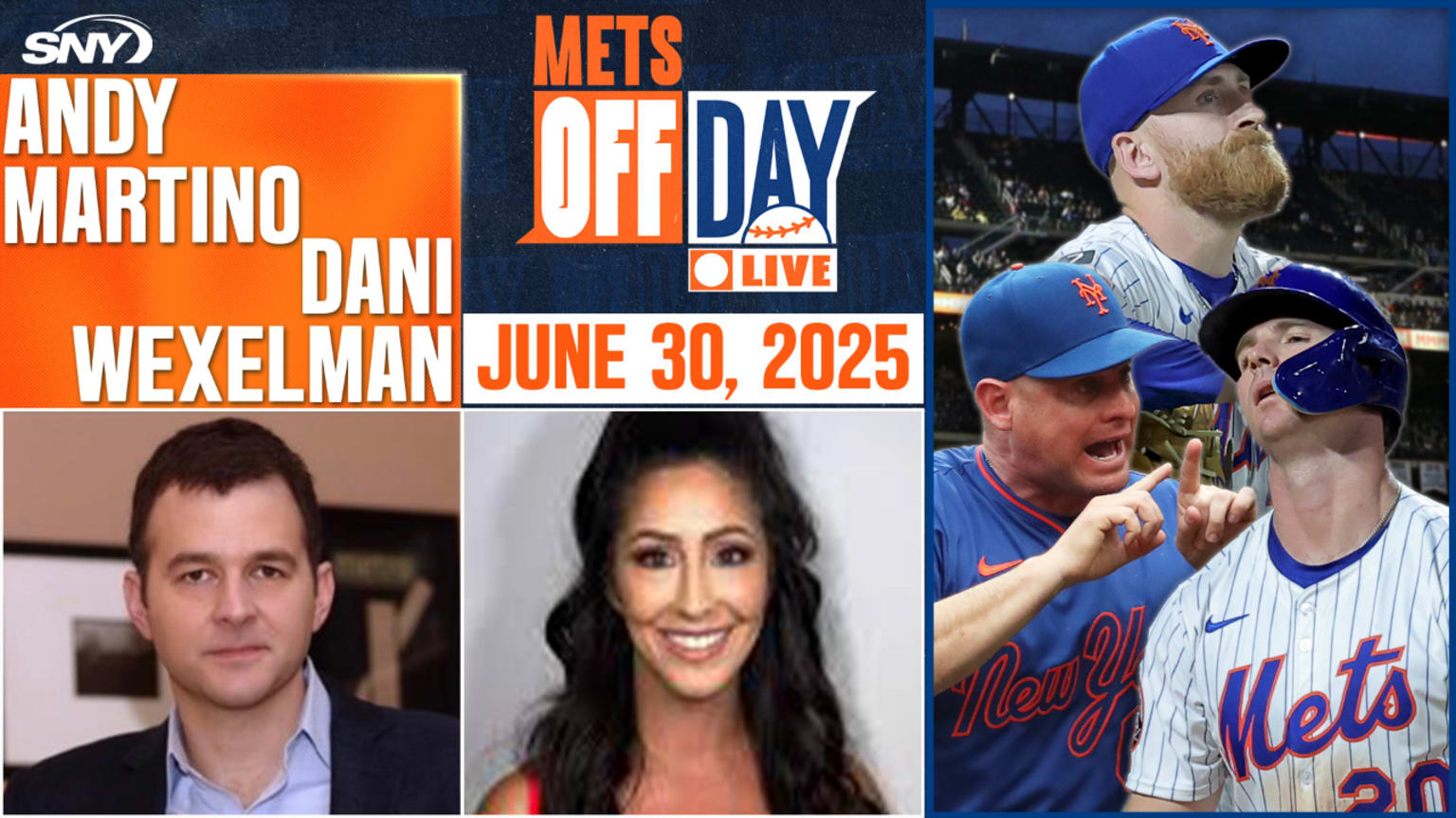 Mets Off Day Live: Mets swoon in June, what's next? | 06/30/2025 | MLB.com