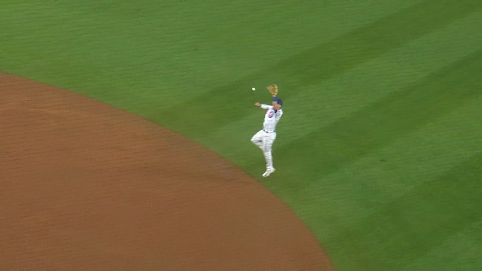 Nico Hoerner makes a leaping grab for the out | 06/13/2023 | Chicago Cubs