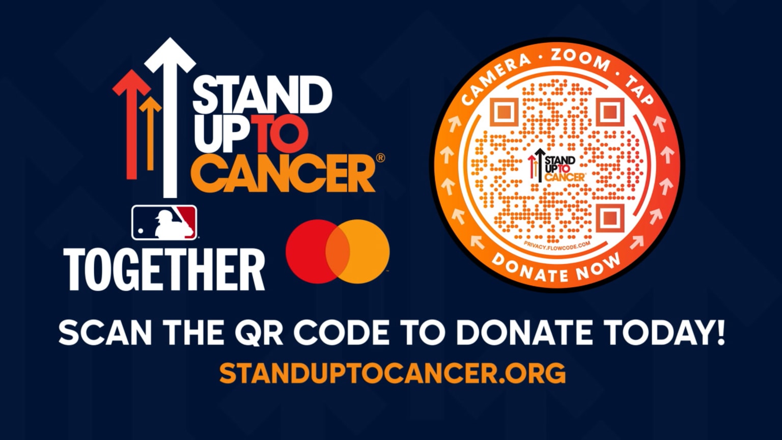 Donate to Stand Up To Cancer today | 10/19/2023 | MLB.com