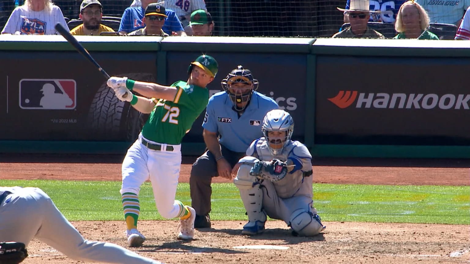 Conner Capel launches a solo home run to right | 09/24/2022 | Athletics
