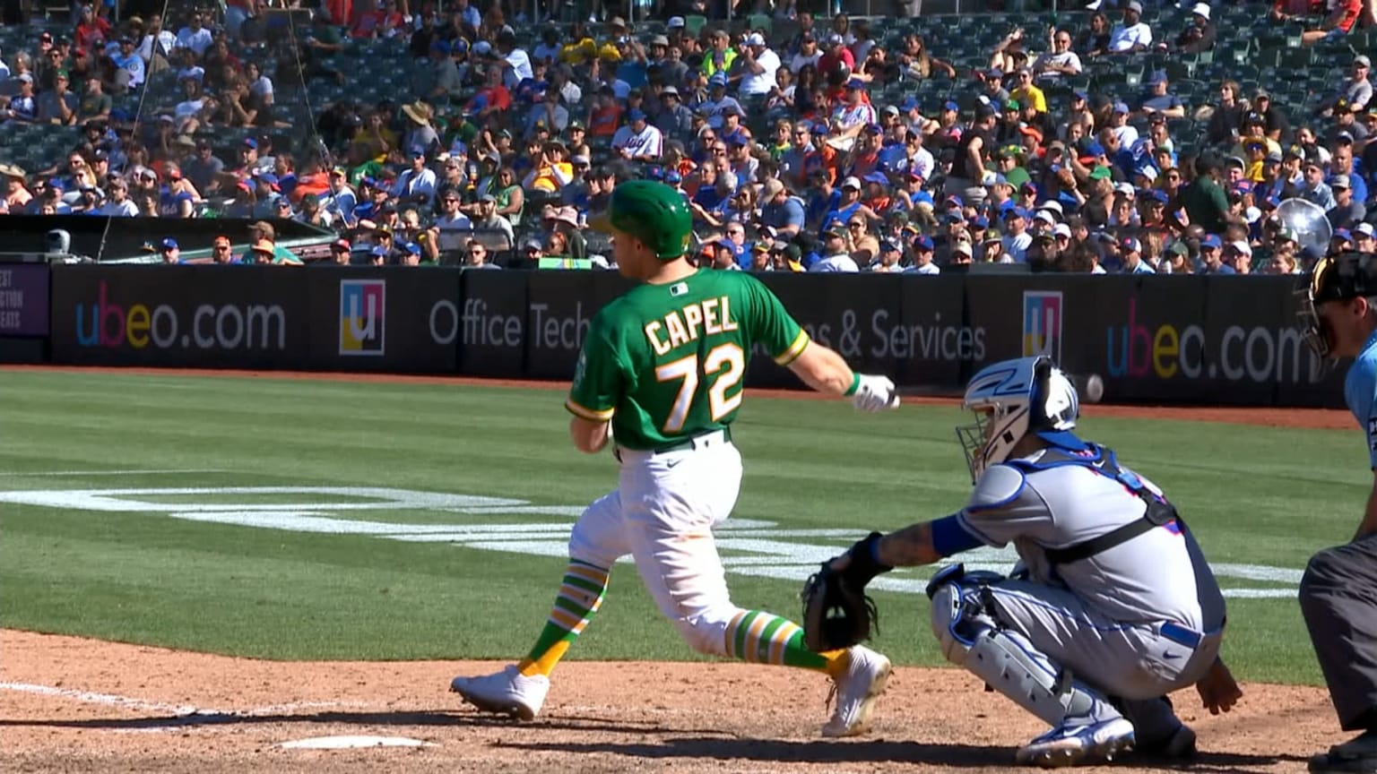 Capel drives in two runs with a single to right field | 09/24/2022 ...