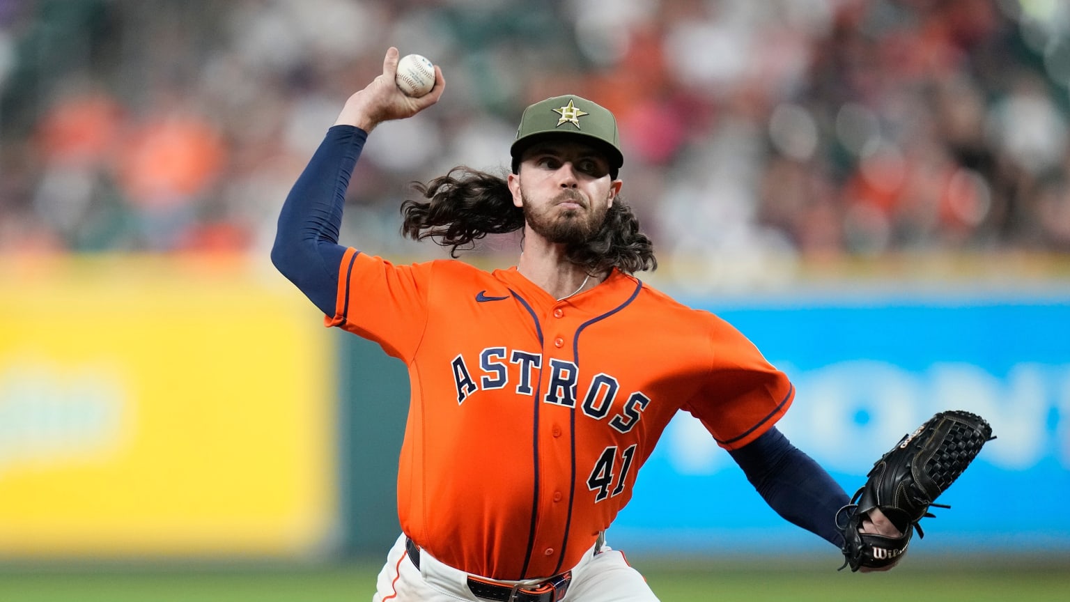 Spencer Arrighetti completes six no-hit innings | 05/15/2026 | Houston ...