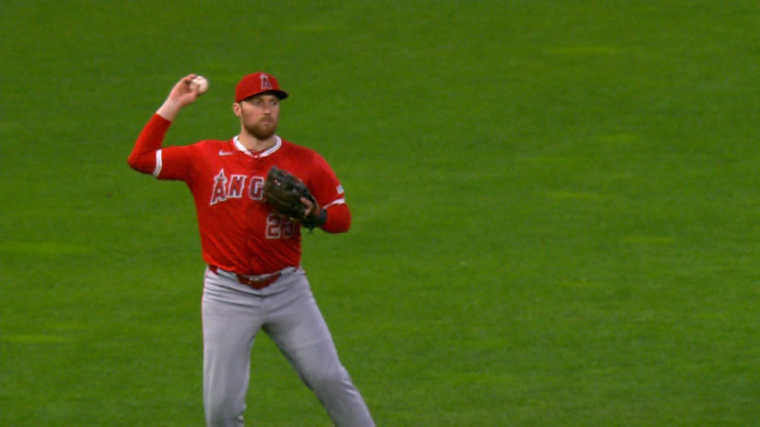 Brandon Drury nabs Jose Miranda at first base | 09/10/2024 | Los ...