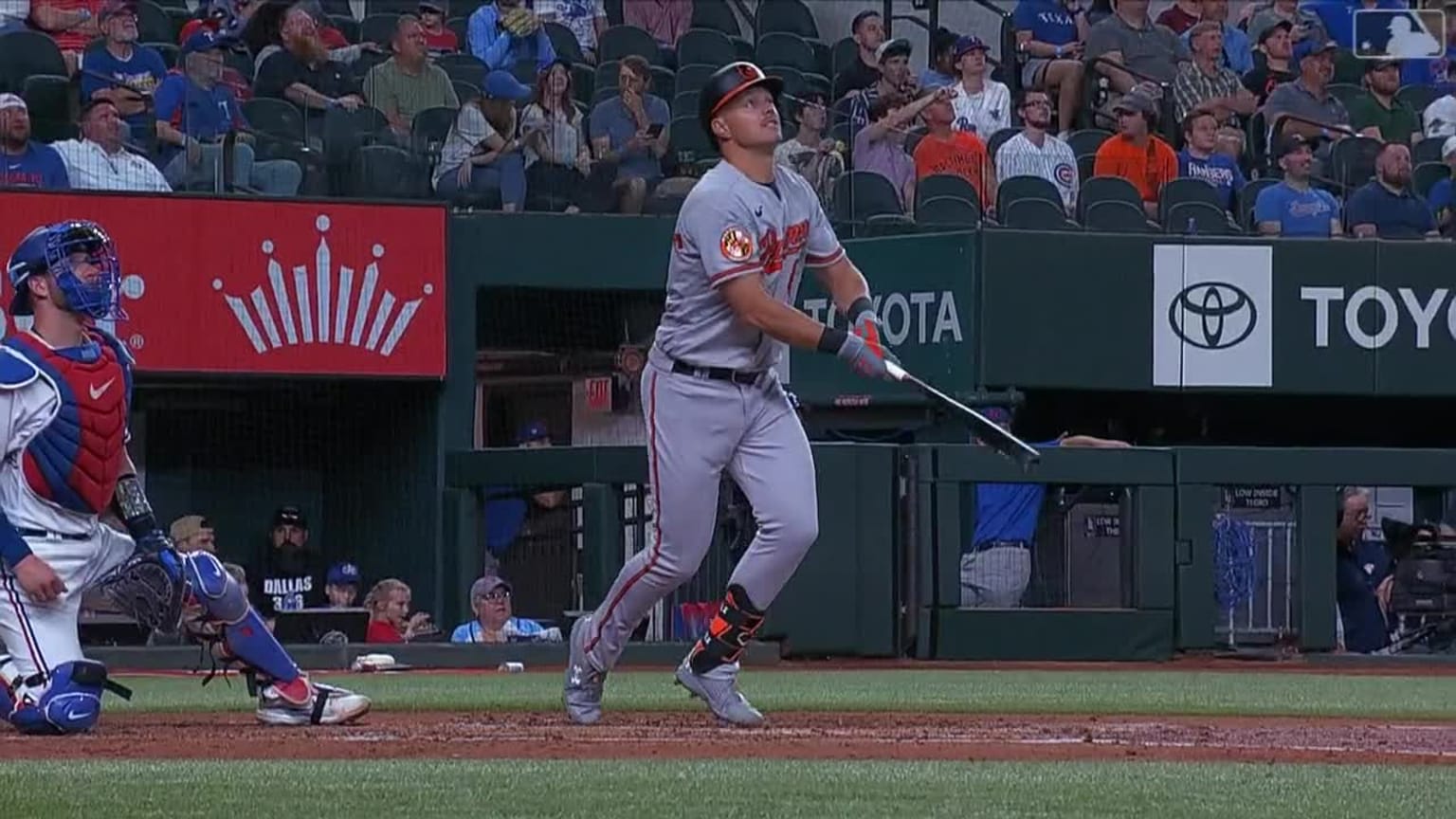 Ryan Mountcastle's three-run homer to right field | 04/04/2023 | MLB.com