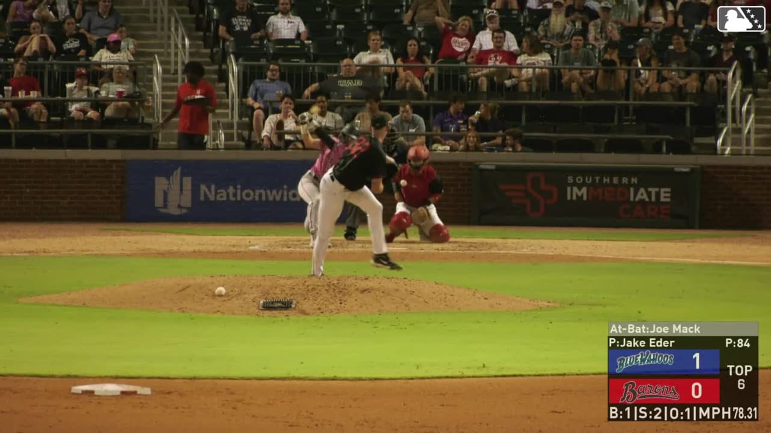 Jake Eder strikes out his season-high 10th batter | 06/14/2024 ...