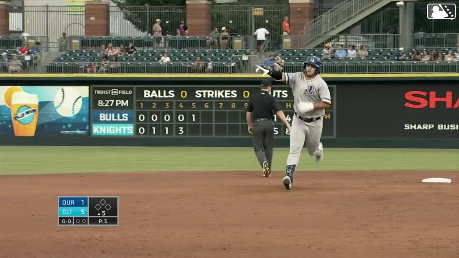 Bob Seymour's solo home run | 07/13/2024 | Tampa Bay Rays