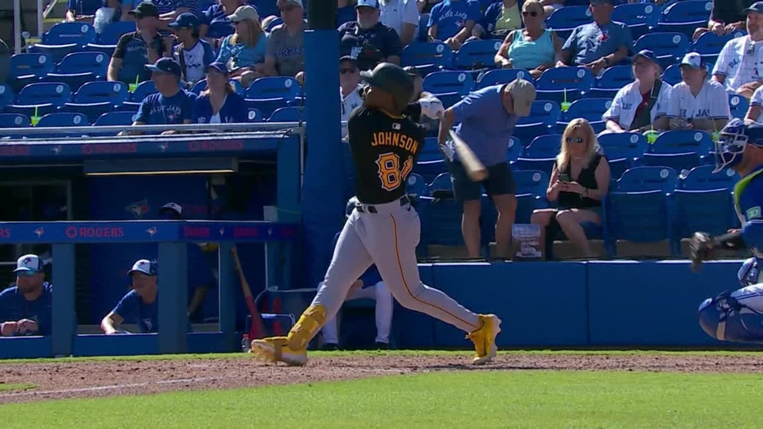 Termarr Johnson cranks a two-run homer to right | 02/26/2024 ...