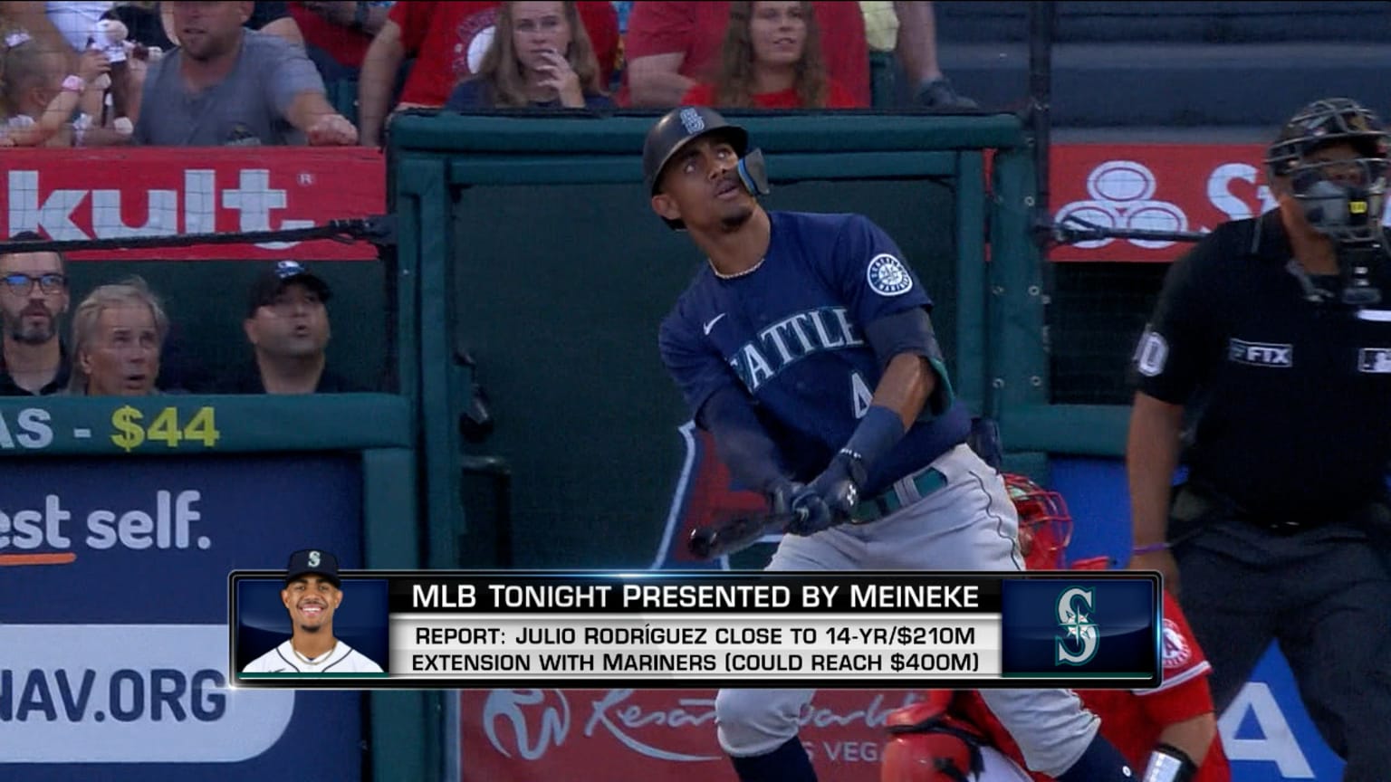 MLB Tonight on Julio Rodríguez agreeing to extension | 08/26/2022 ...