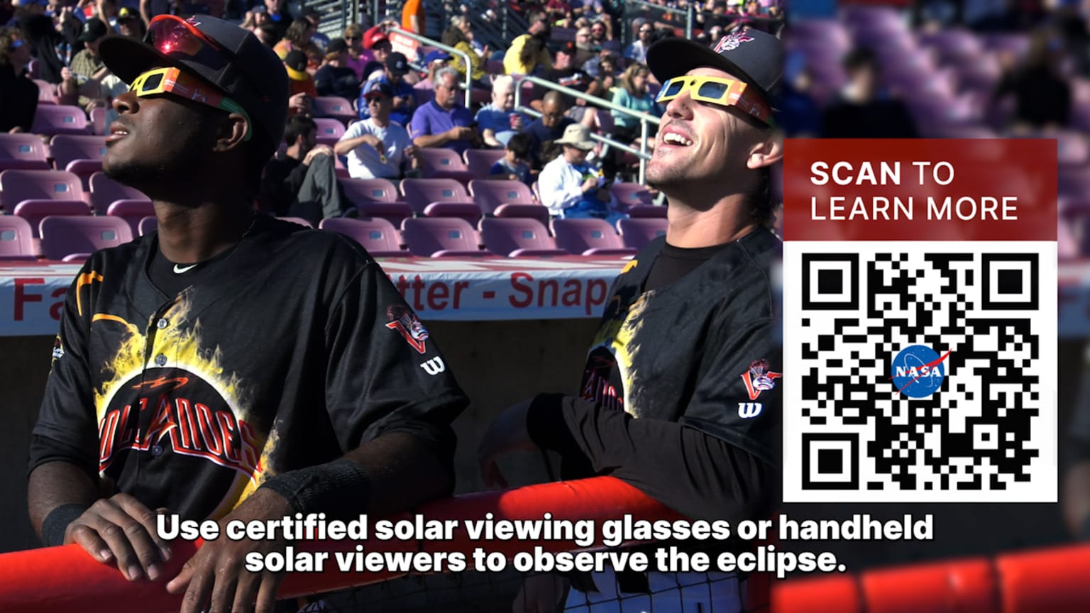 Here's how to safely view the solar eclipse | 04/05/2024 | MLB.com