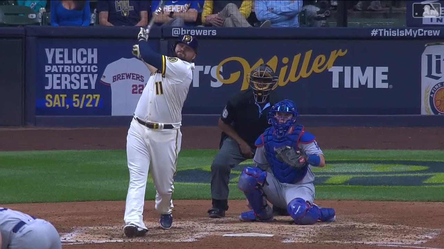 Rowdy Tellez smokes a solo home run to center field | 05/09/2023 ...