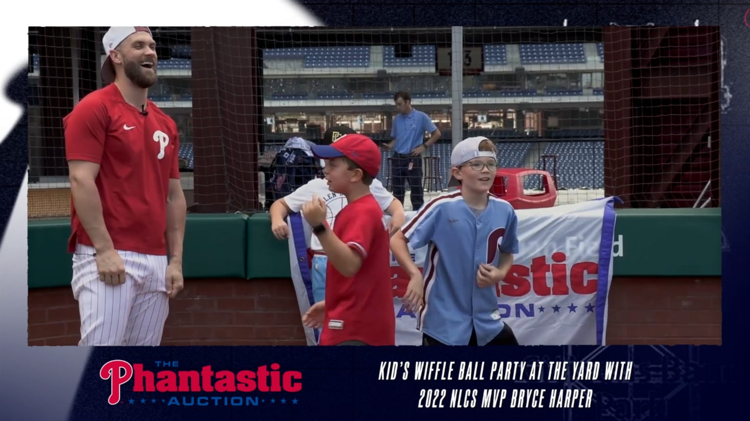 Wiffle Ball Party At The Yard With Bryce Harper 05042023 Philadelphia Phillies