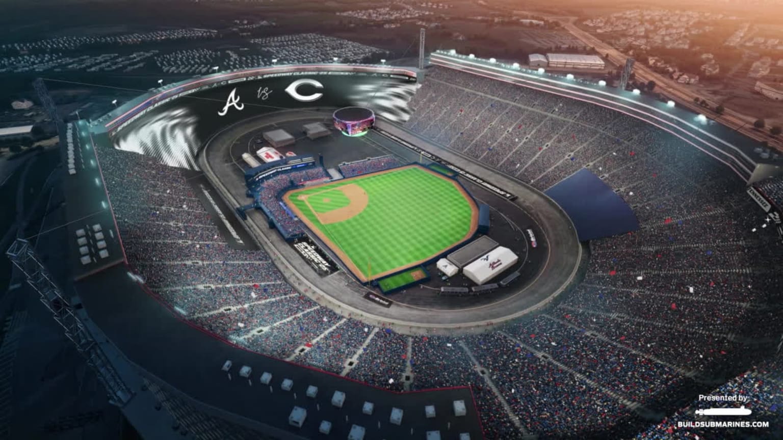 Start your engines, MLB is coming to NASCAR | 08/09/2024 | Atlanta Braves