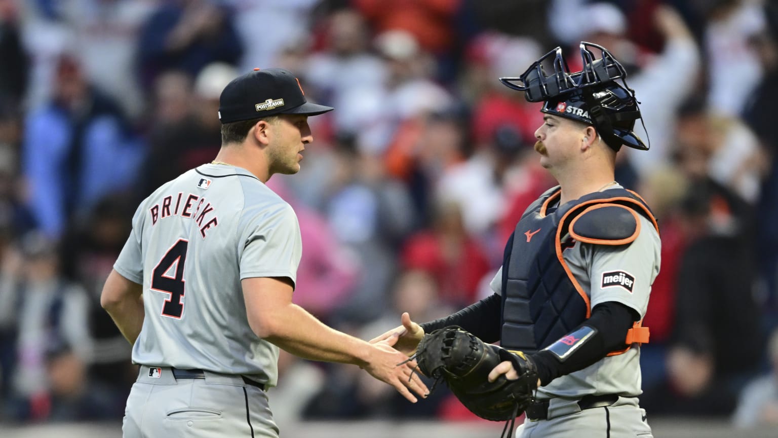 Beau Brieske closes out Game 2 win with a K | 10/07/2024 | Detroit Tigers