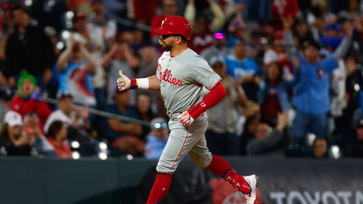 Kyle Schwarber's solo home run (17) | 05/20/2025 | Philadelphia Phillies