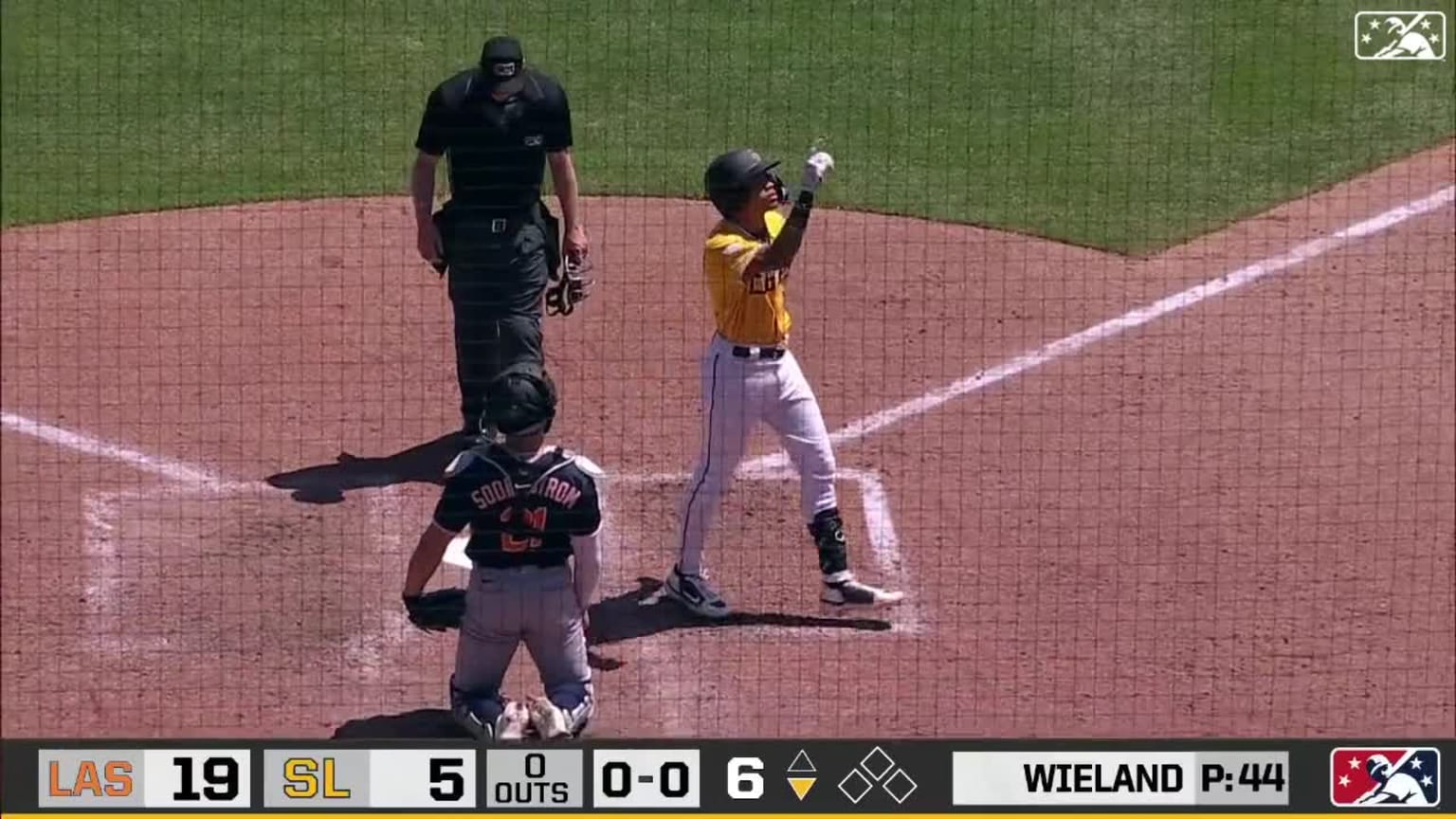 Jordyn Adams lines a first-pitch homer to left | 05/17/2023 | MLB.com