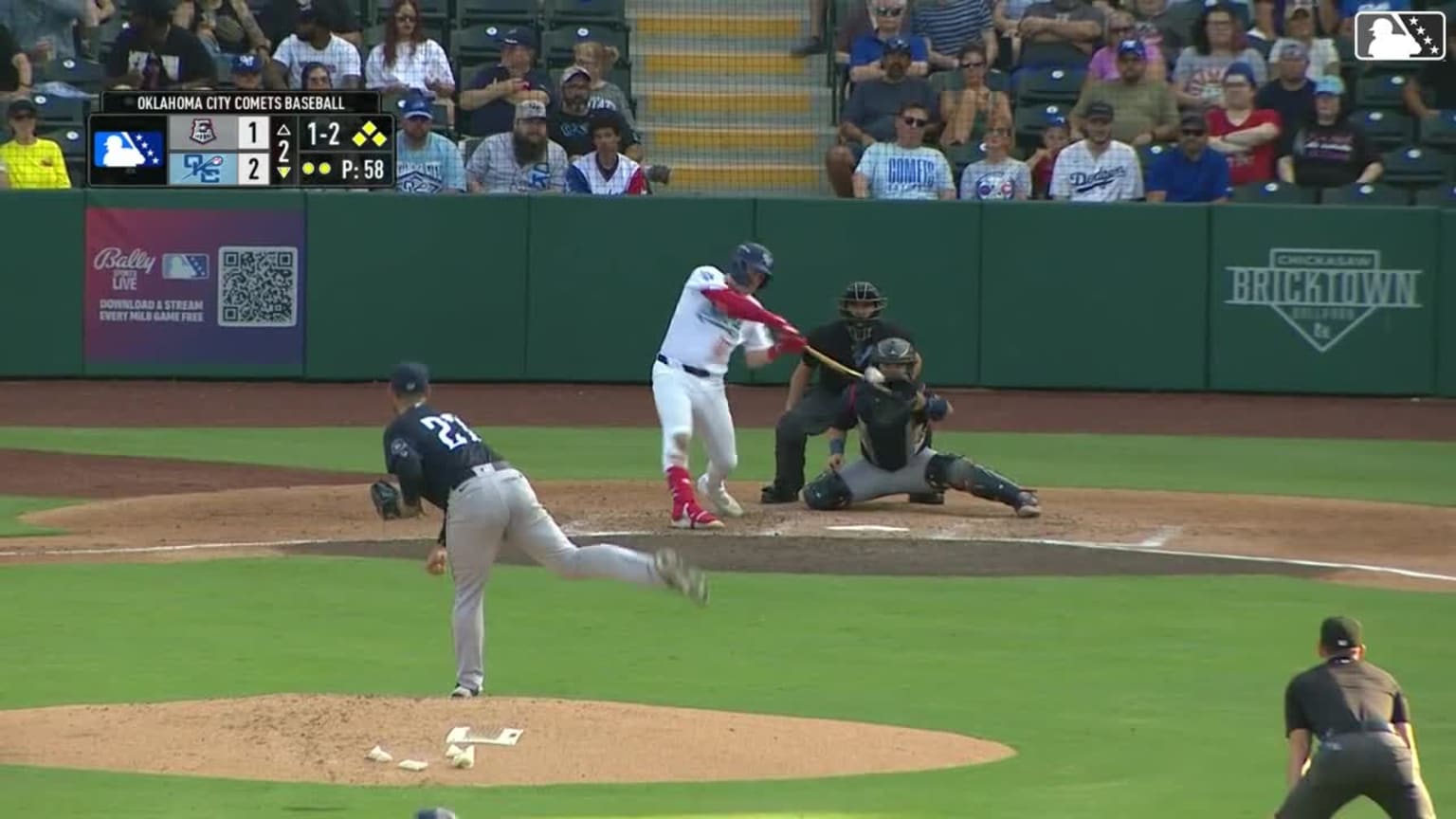 Ryan Ward clubs grand slam for Triple-A Oklahoma City | 06/17/2025 ...