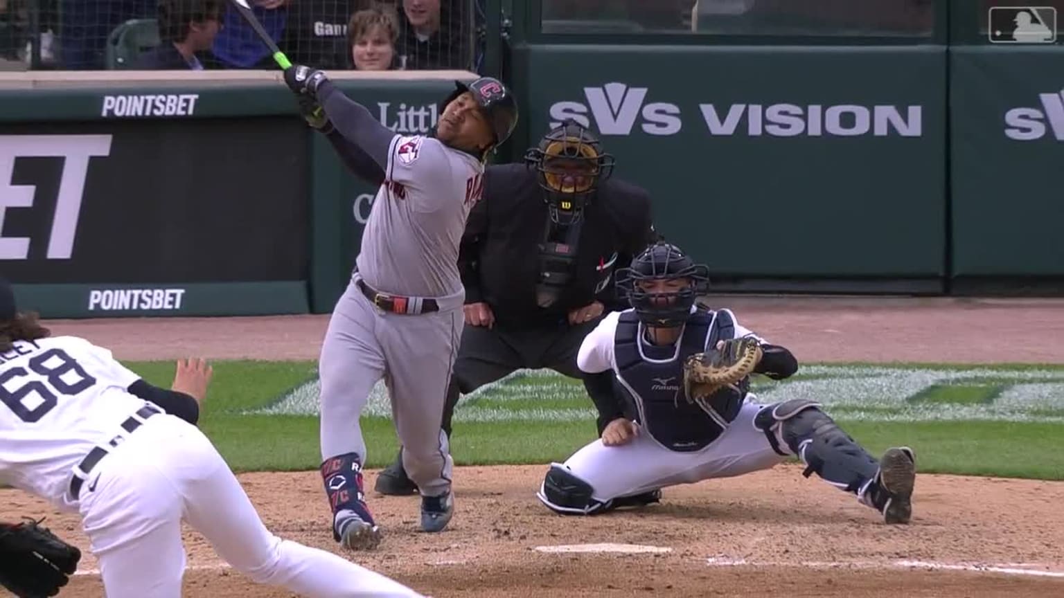 Jason Foley nails down the save with a strikeout | 04/18/2023 | Detroit ...
