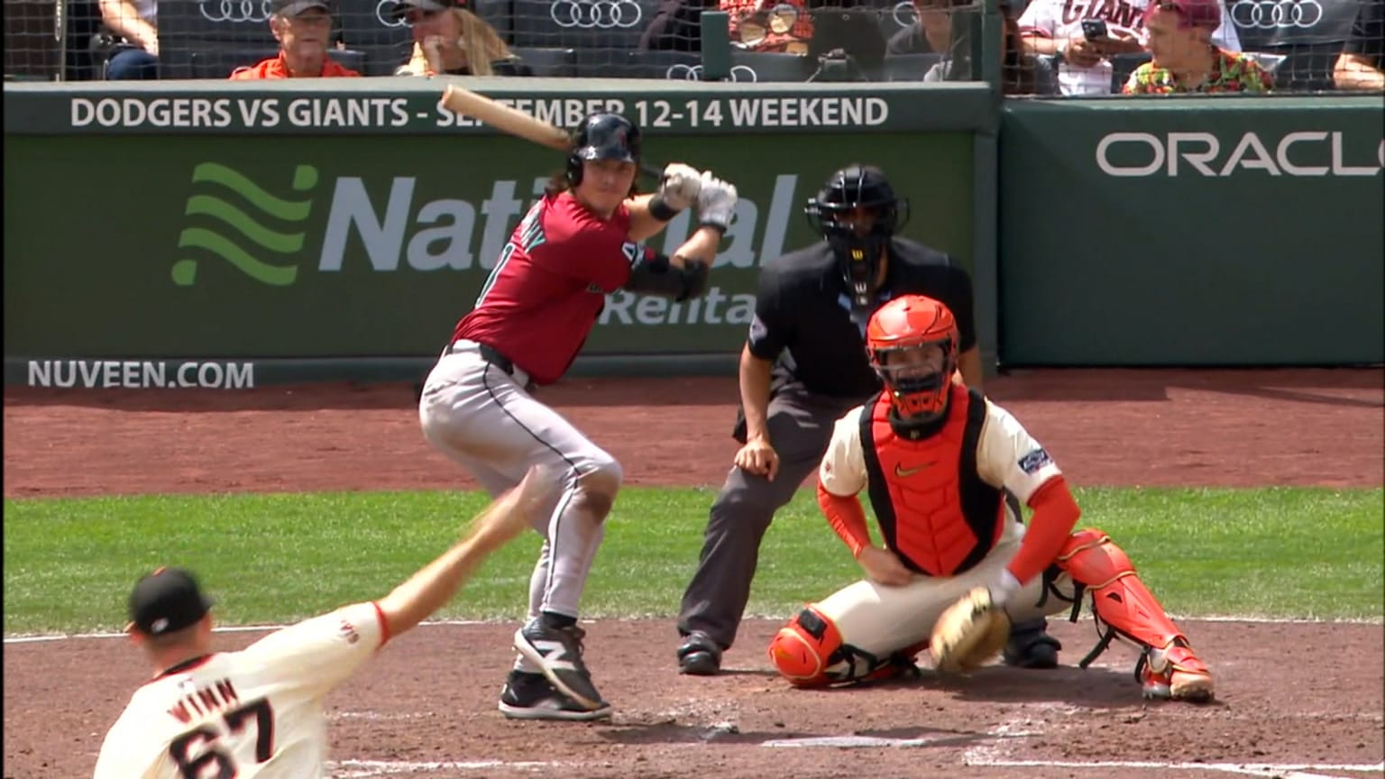 Jake McCarthy's RBI double | 09/10/2025 | MLB.com