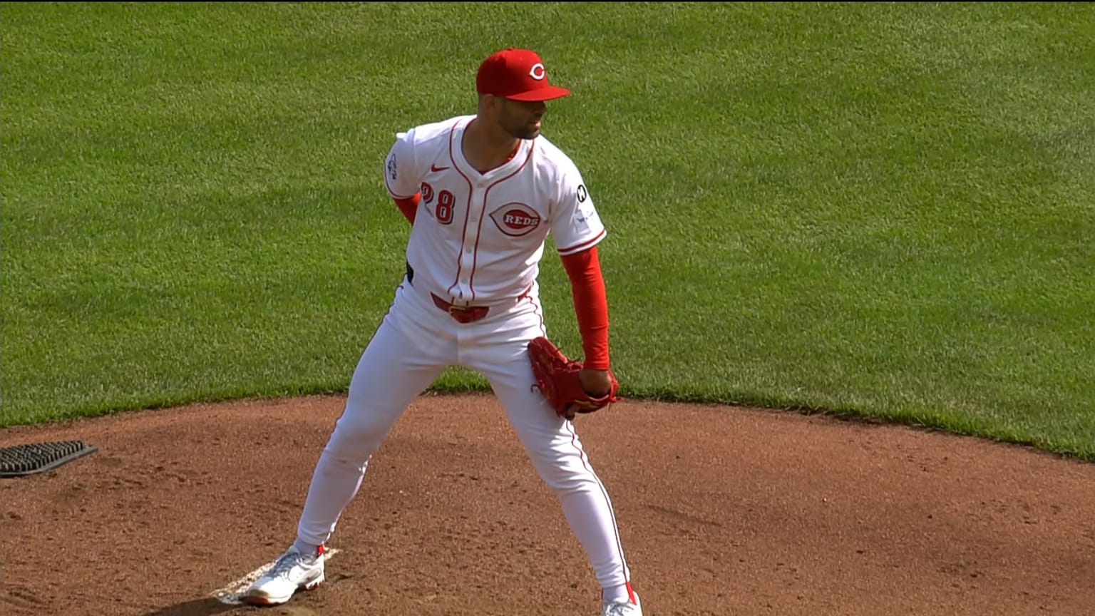 Nick Martinez K's Nathaniel Lowe | 05/04/2025 | Cincinnati Reds