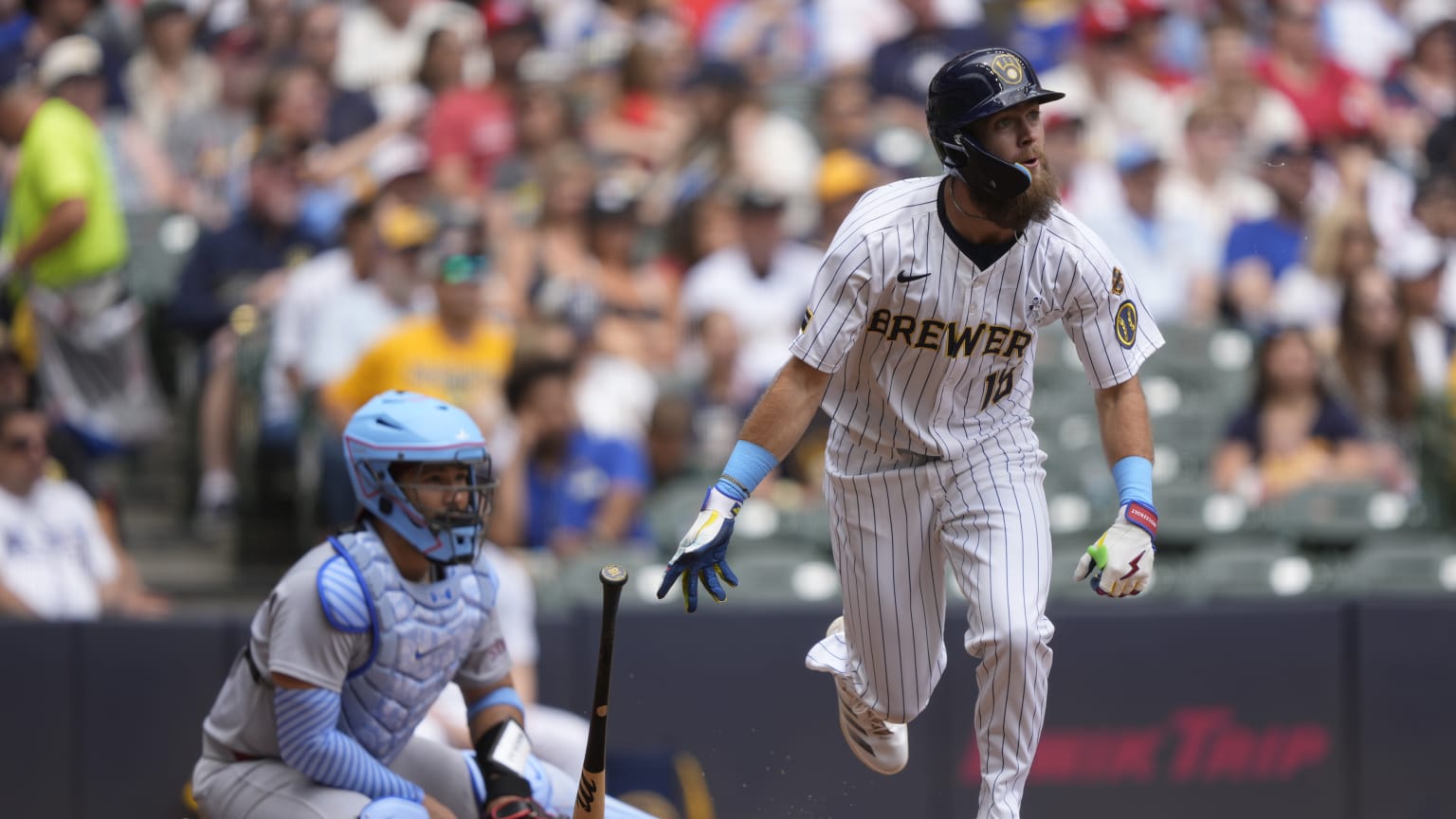 Drew Avans' sacrifice fly | 06/15/2025 | Milwaukee Brewers