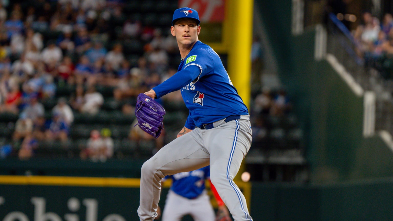 Bowden Francis' scoreless outing against Rangers | 05/27/2025 | Toronto ...