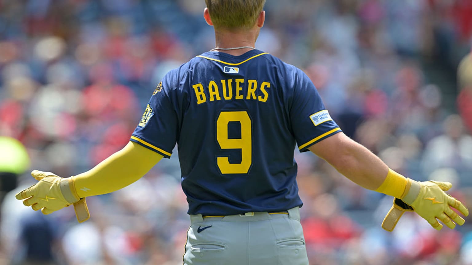 Jake Bauers remolca con un doblete | 14/05/2025 | Los Brewers de Milwaukee