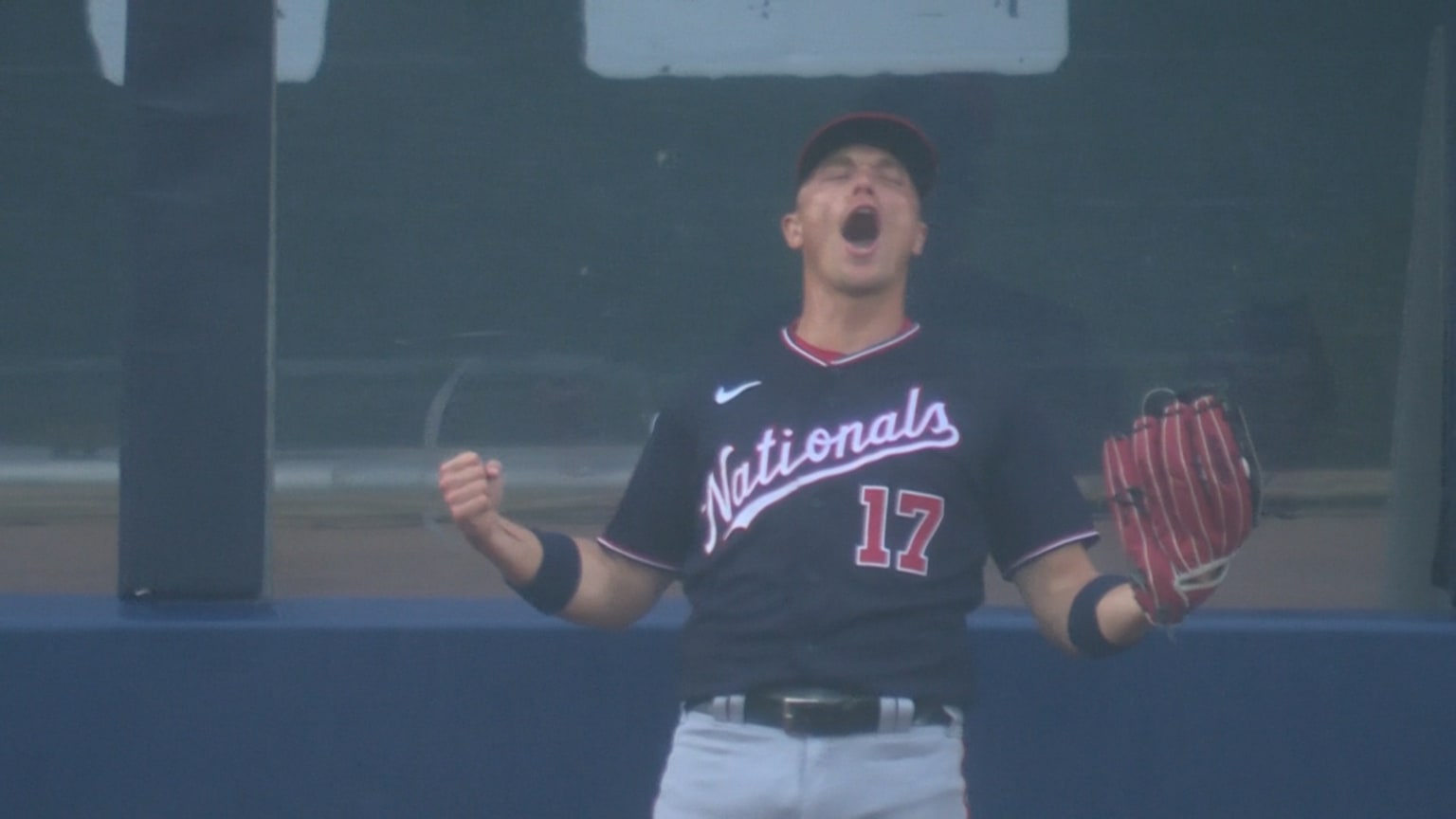 Call makes catch on track to seal Nats' win | 08/24/2023 | Washington ...