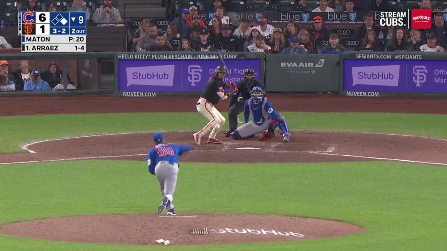 Phil Maton In play, out(s) to Luis Arraez | 06/13/2026 | MLB.com