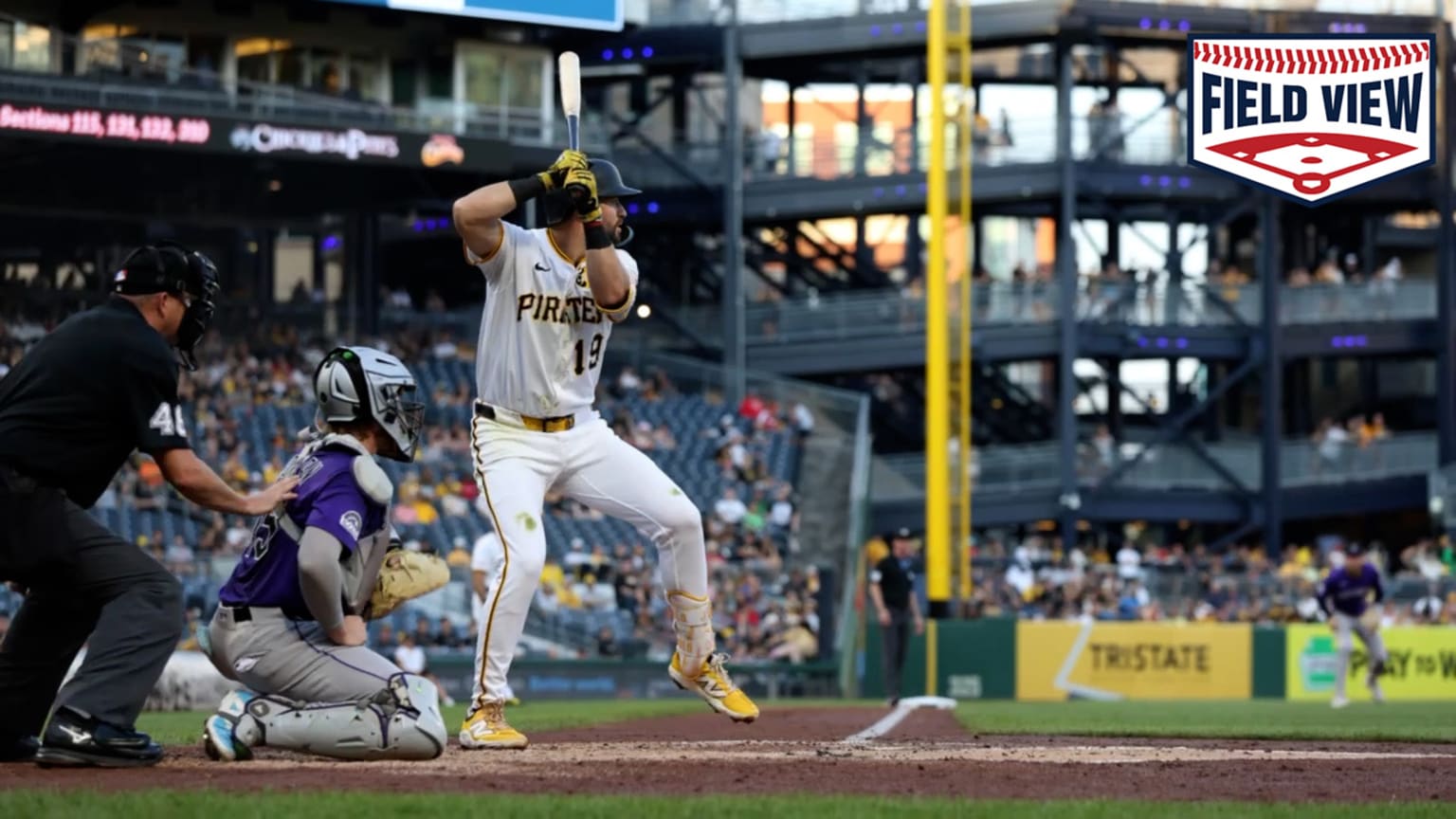 Field View: Jared Triolo's two-run home run | 08/23/2025 | Pittsburgh ...