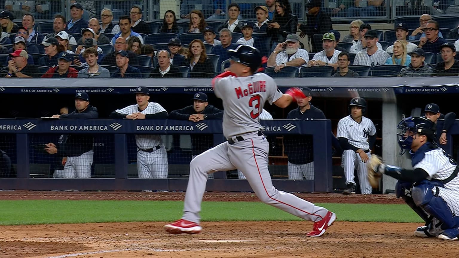 Reese McGuire belts a go-ahead three-run home run | 09/22/2022 | MLB.com