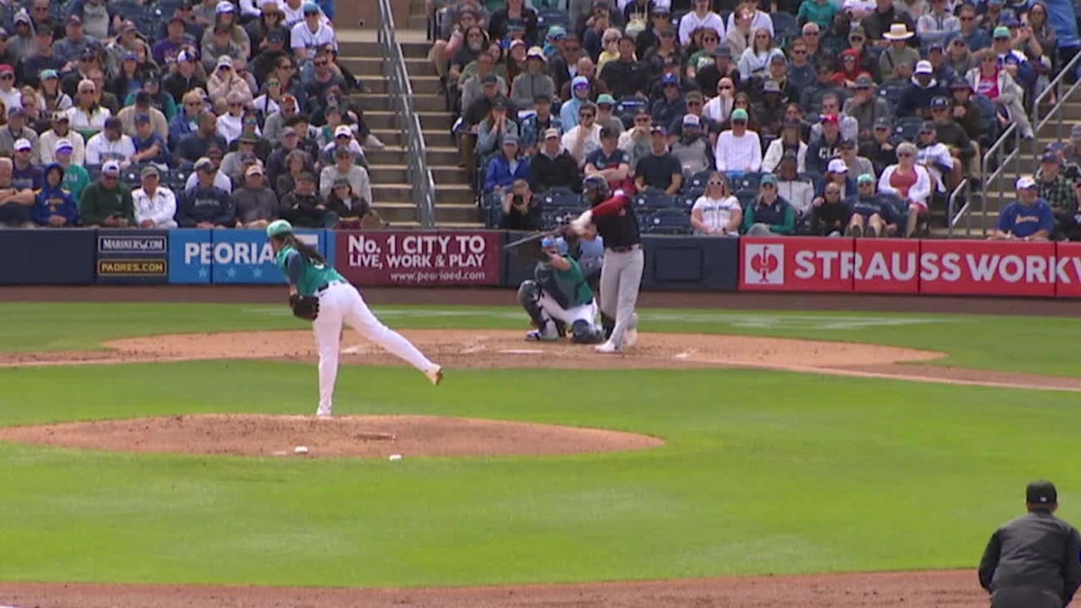 Johnathan Rodriguez's solo homer | 03/03/2025 | Cleveland Guardians