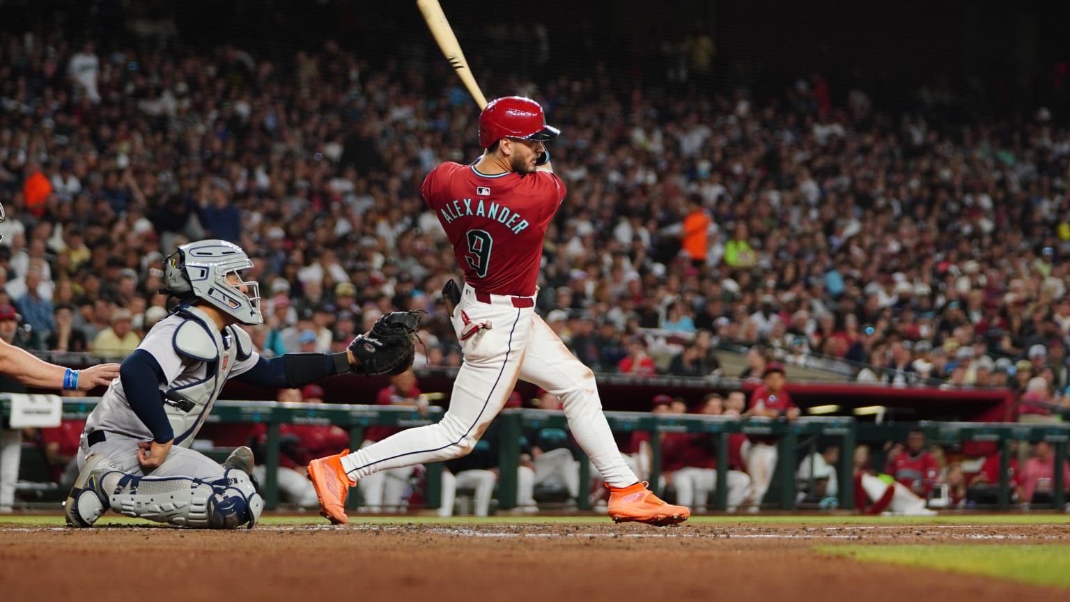 Blaze Alexander rips an RBI single to center field | 04/02/2024 ...