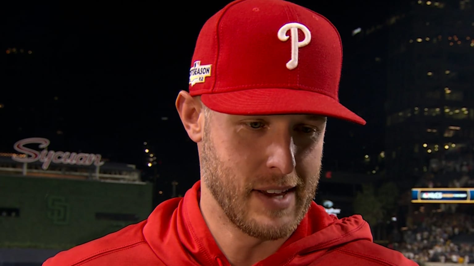 Zack Wheeler discusses his Game 1 NLCS performance | 10/18/2022 ...