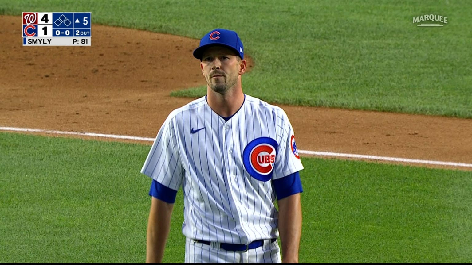 Drew Smyly strikes out Joey Meneses in the 5th inning | 07/17/2023 ...