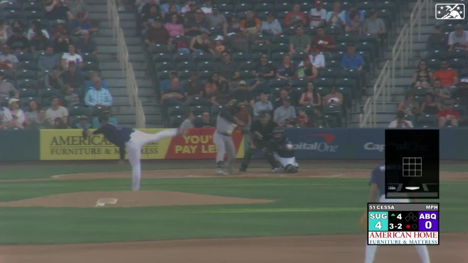 Quincy Hamilton slugs his second homer of the game | 06/08/2023 | MLB.com