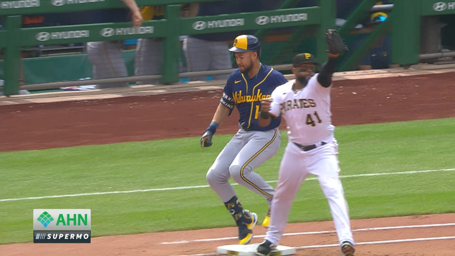 Perkins is ruled safe at first after a challenge | 07/01/2023 ...