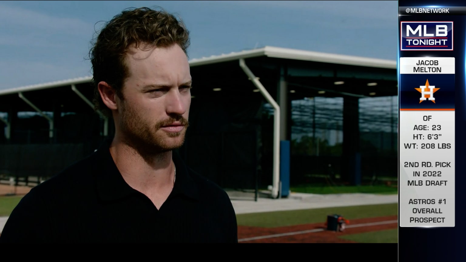 Jacob Melton on how he worked on his swing | 03/09/2024 | Houston Astros