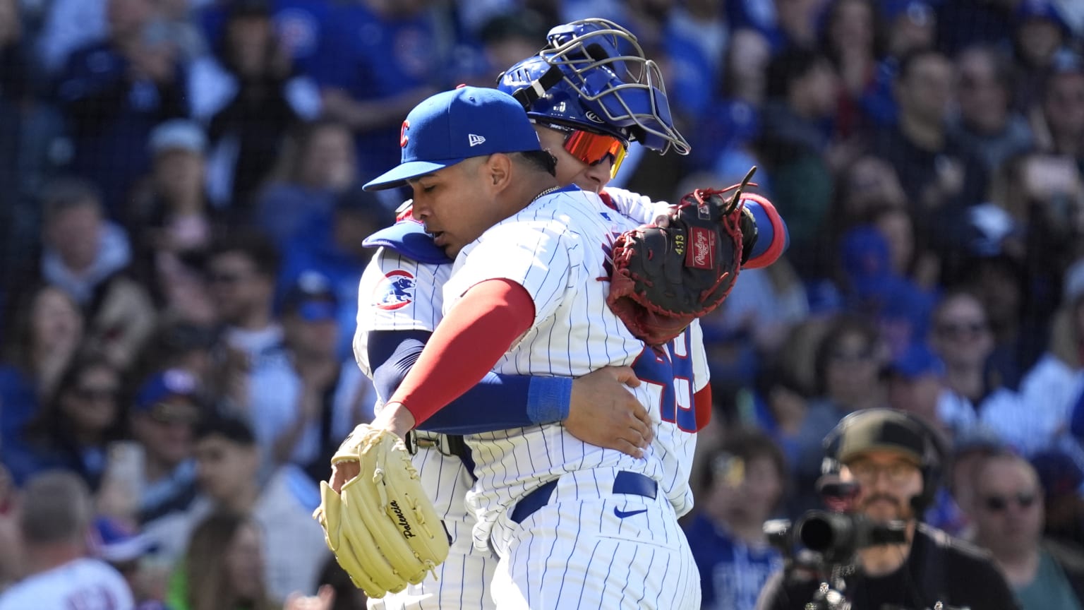 Daniel Palencia K's Perkins, securing the Cubs' win | 05/05/2024 ...
