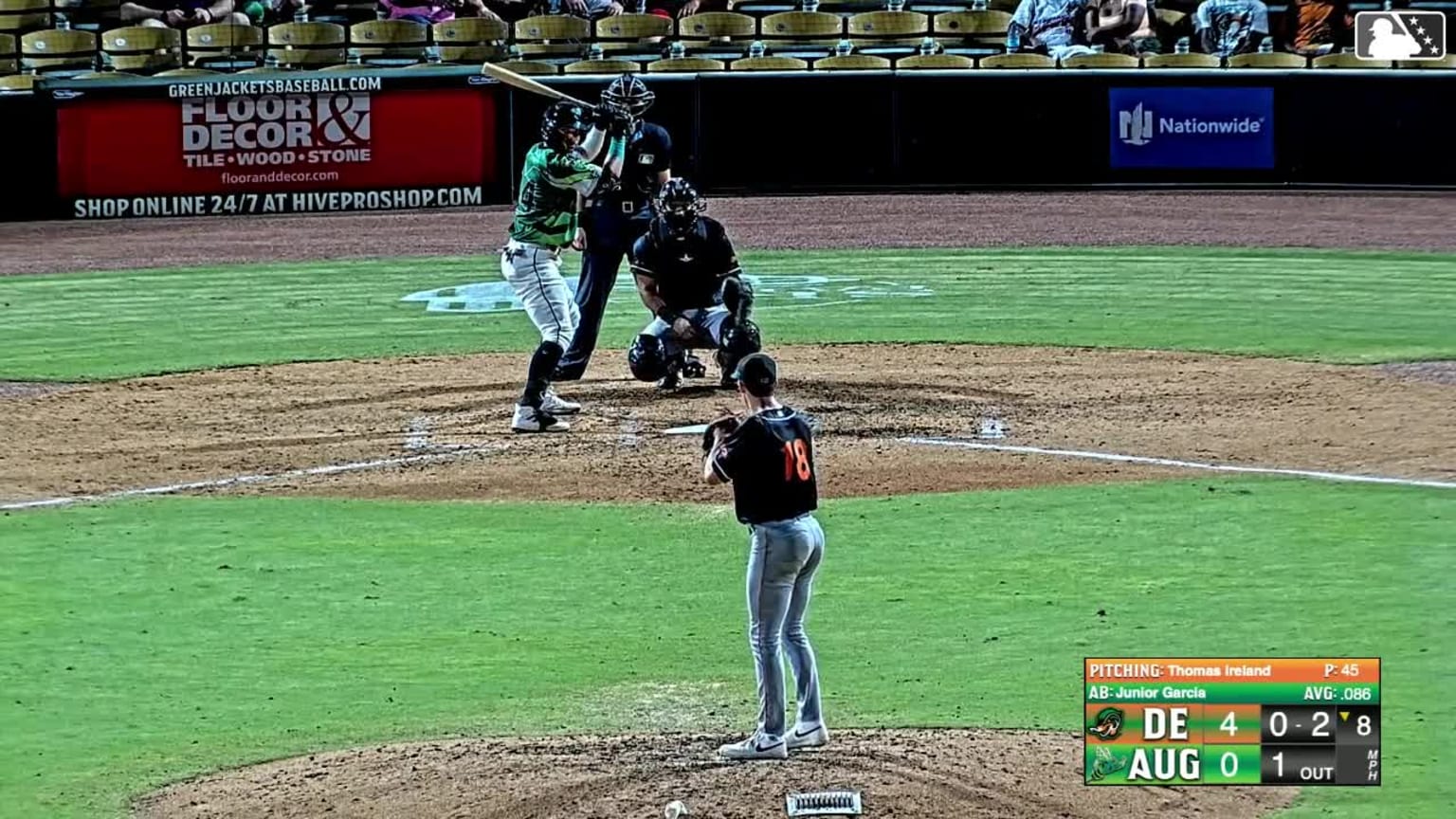 Thomas Ireland's fifth strikeout | 08/03/2024 | MLB.com