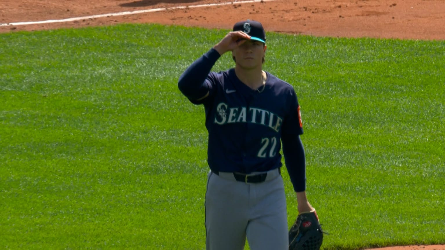 Bryan Woo Ks Carlos Narváez | 04/24/2025 | Seattle Mariners