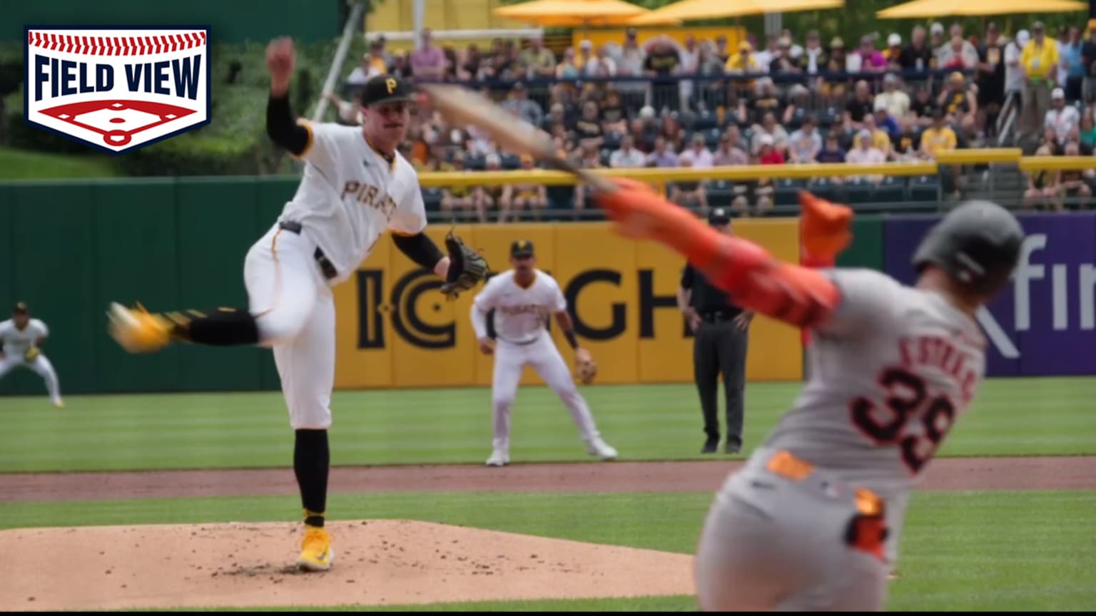 Field View: Paul Skenes' first strikeout of the game | 05/23/2024 | MLB.com