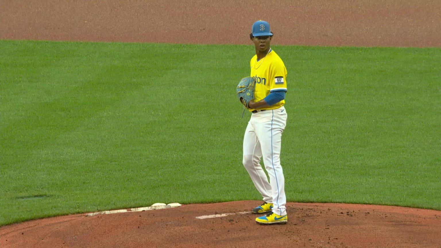 Brayan Bello strikes out four across five innings | 09/10/2023 | Boston ...