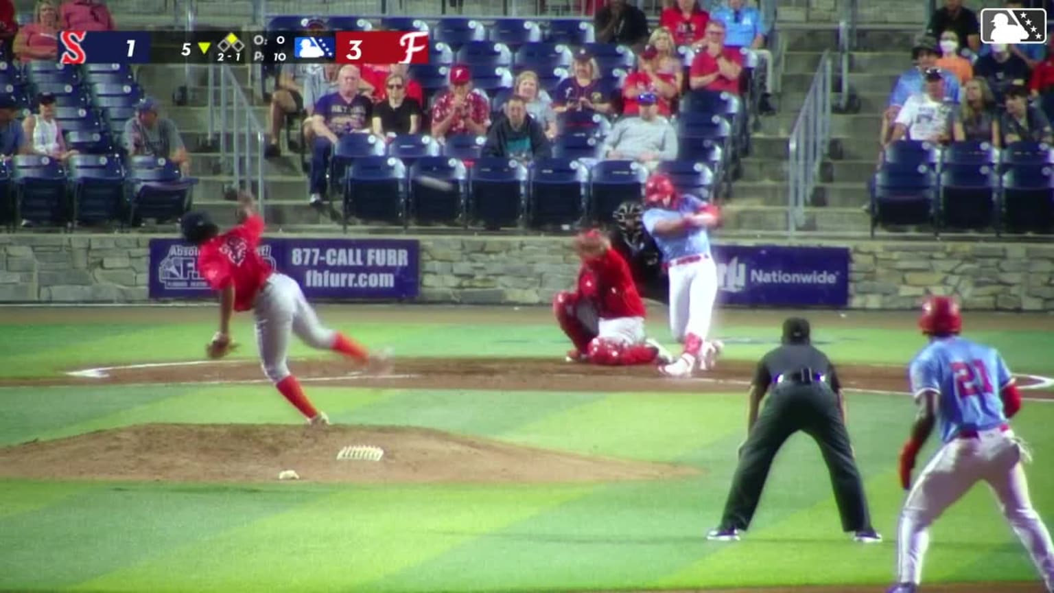 Seaver King's first professional hit | 08/14/2024 | Washington Nationals