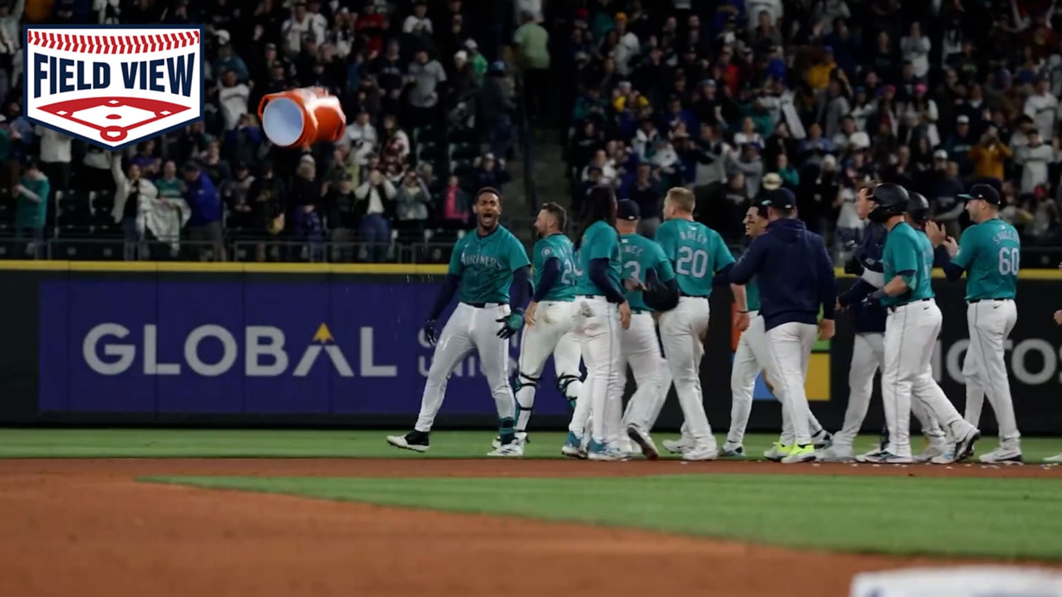 Field View: Julio Rodríguez's walk-off single | 03/30/2024 | Seattle ...