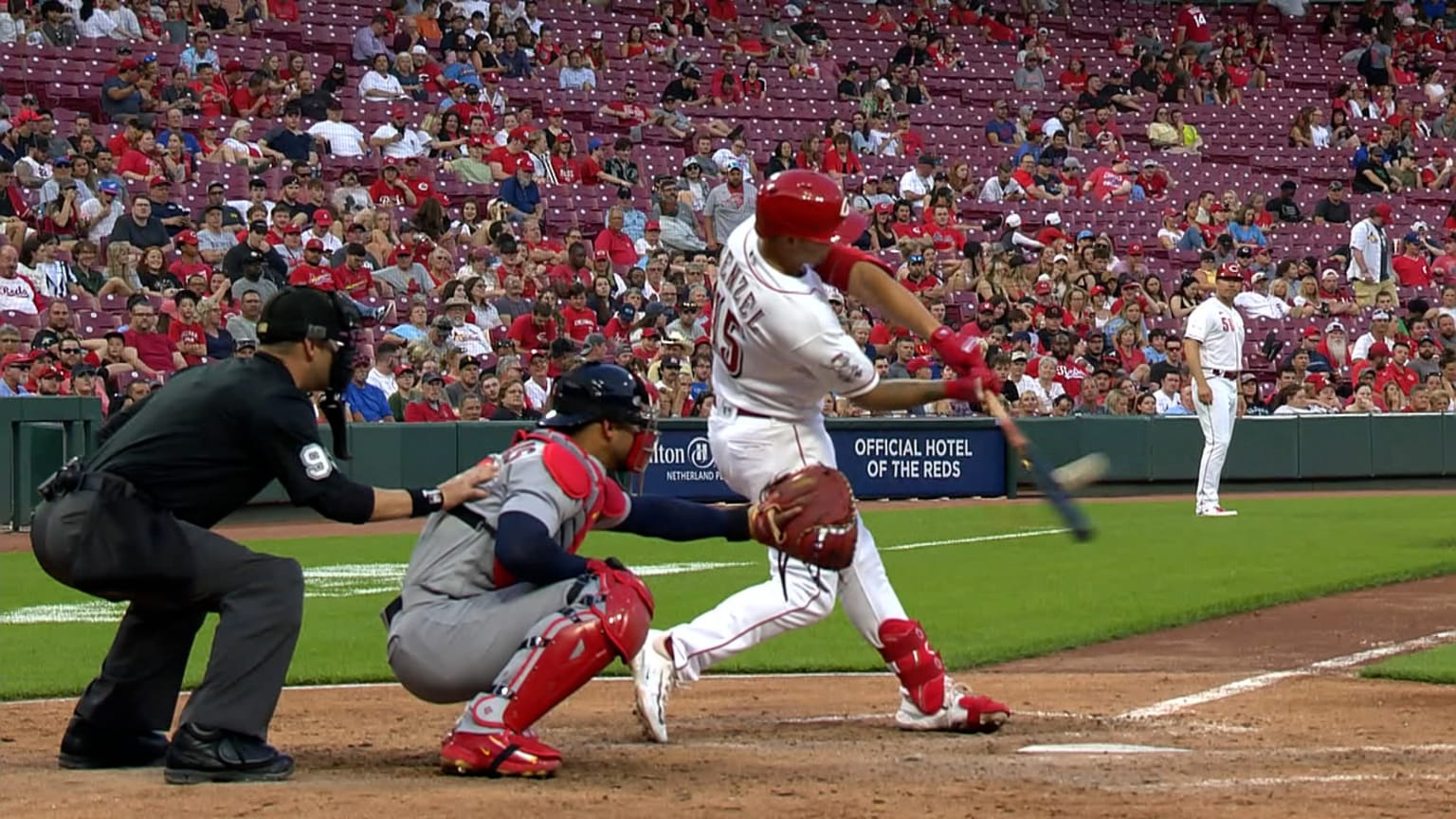 Nick Senzel hits an RBI double to right | 05/23/2023 | Cincinnati Reds